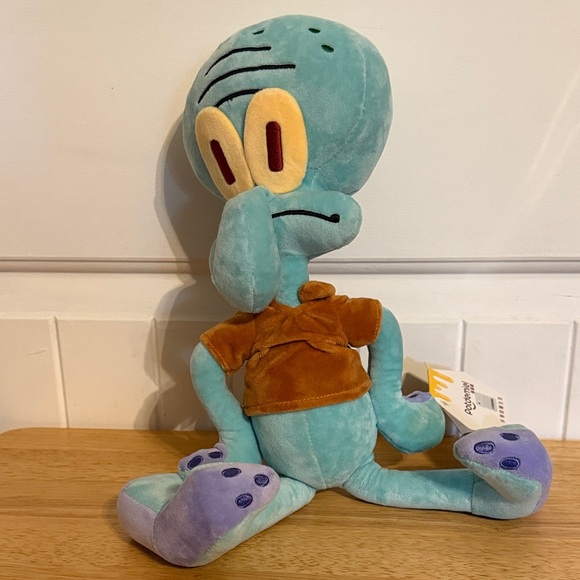 Nickelodeon | Toys | Nickelodeon Squidward Plush Toy Blue And Brown ...